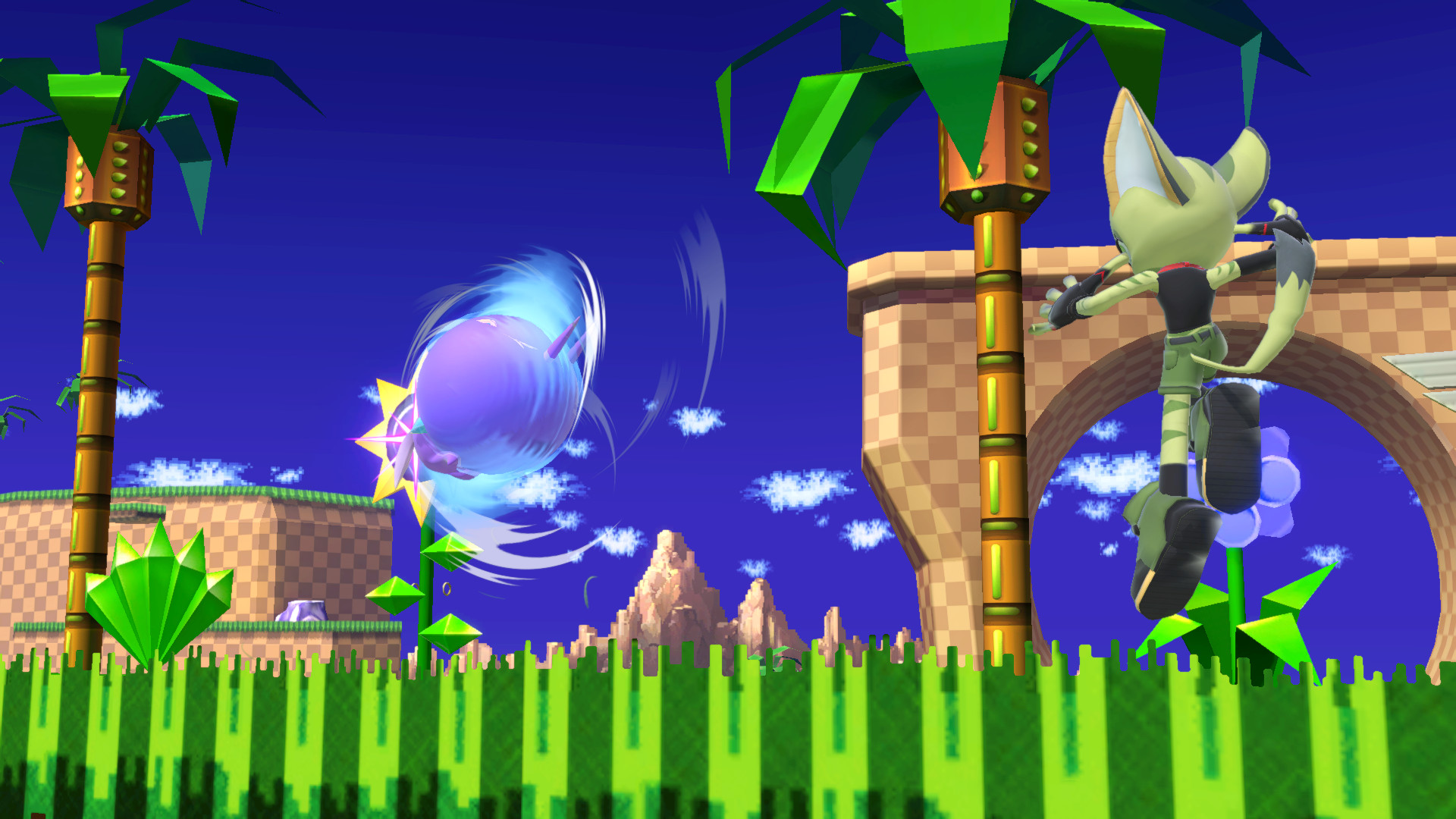 Lilac over Sonic (Request) Mod for Super Smash Bros. Ultimate | SSBU Mods