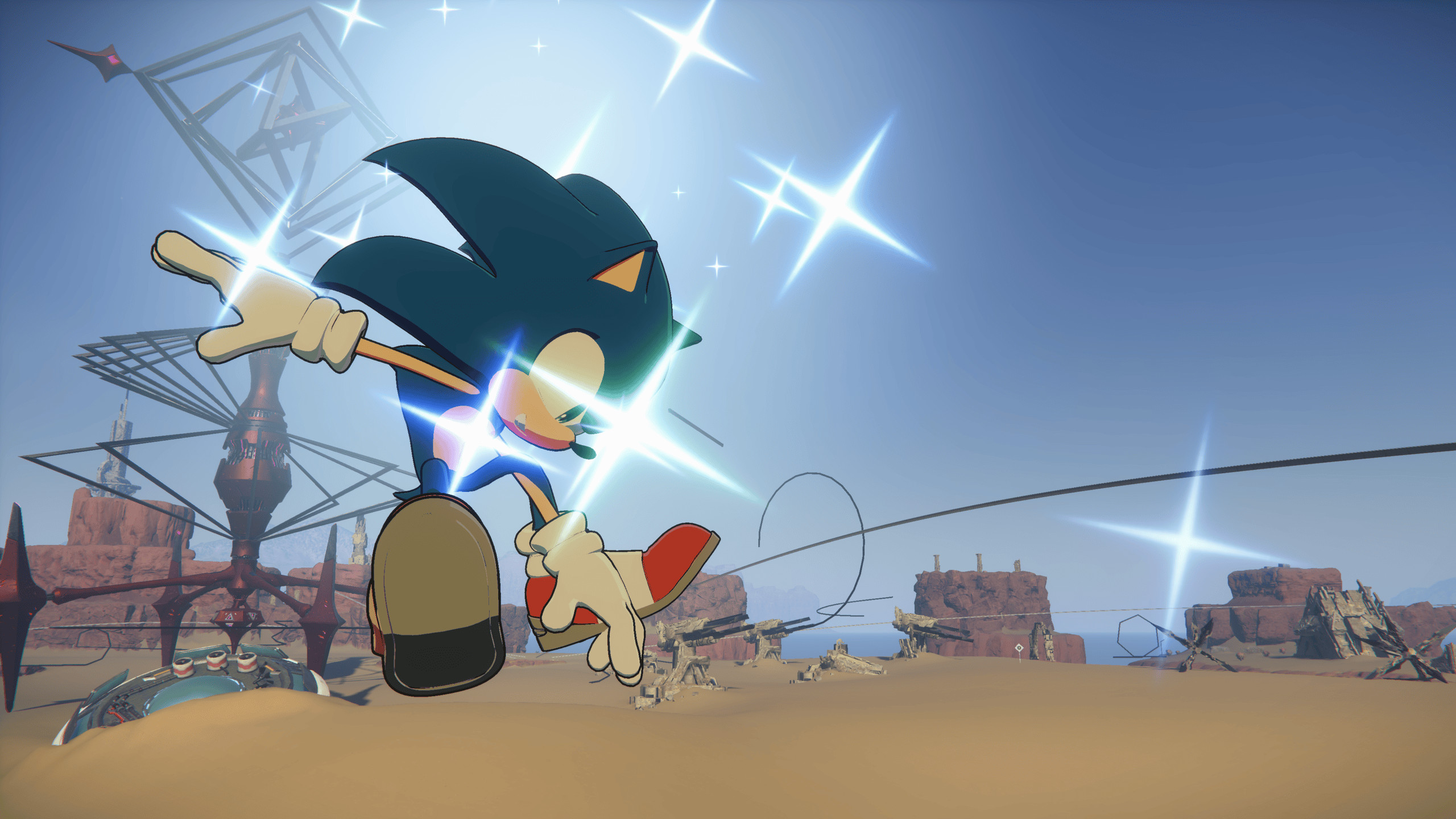 Comic Style Sonic Mod for Sonic Frontiers | Frontiers Mods