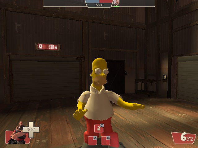 Homer Simpson Mod for Team Fortress 2 | TF2 Mods