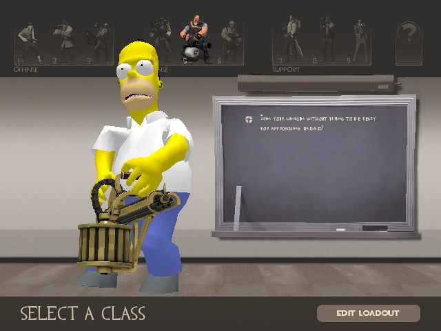 Homer Simpson Mod for Team Fortress 2 | TF2 Mods
