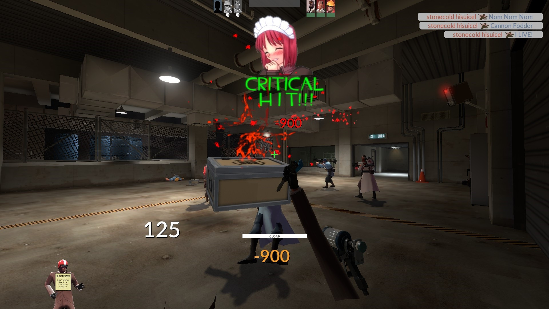 Hisui Crit Icon | Tsukihime Mod for Team Fortress 2 | TF2 Mods