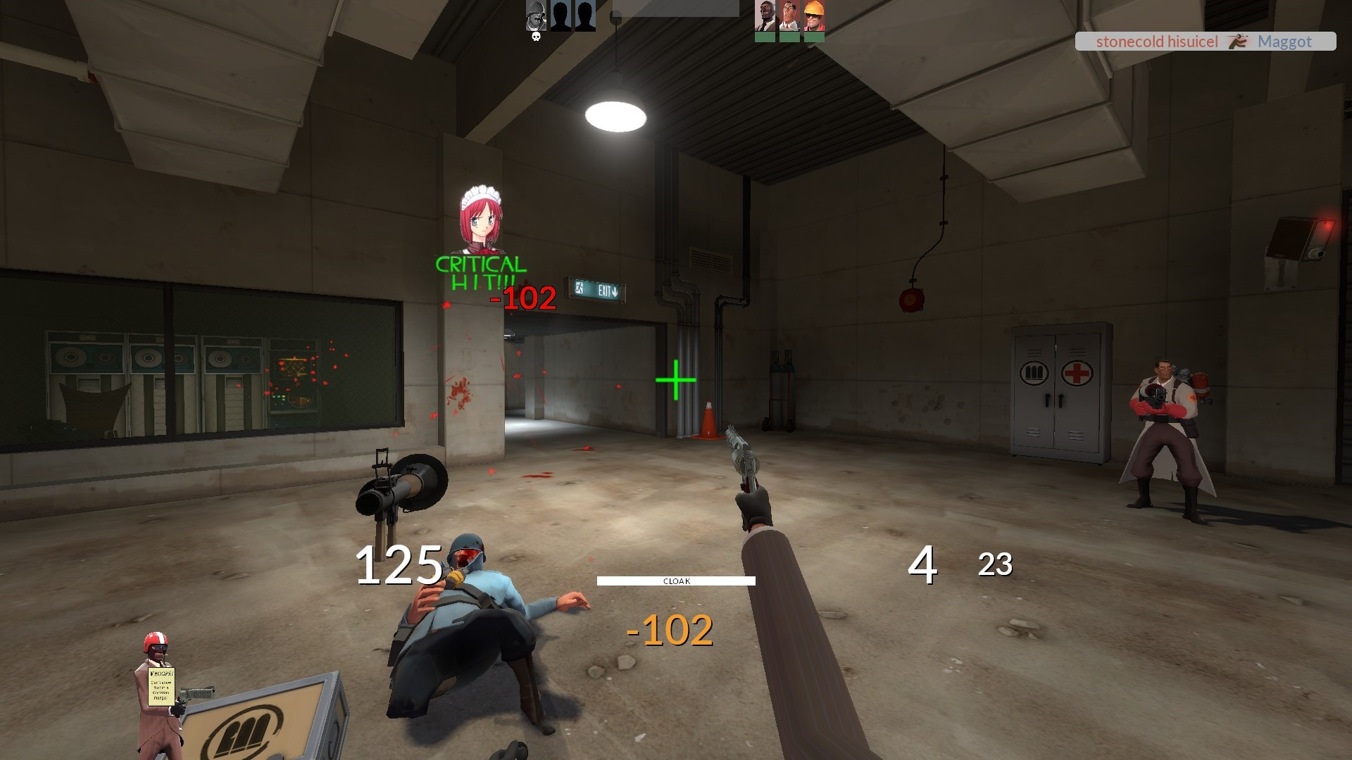 Hisui Crit Icon | Tsukihime Mod for Team Fortress 2 | TF2 Mods