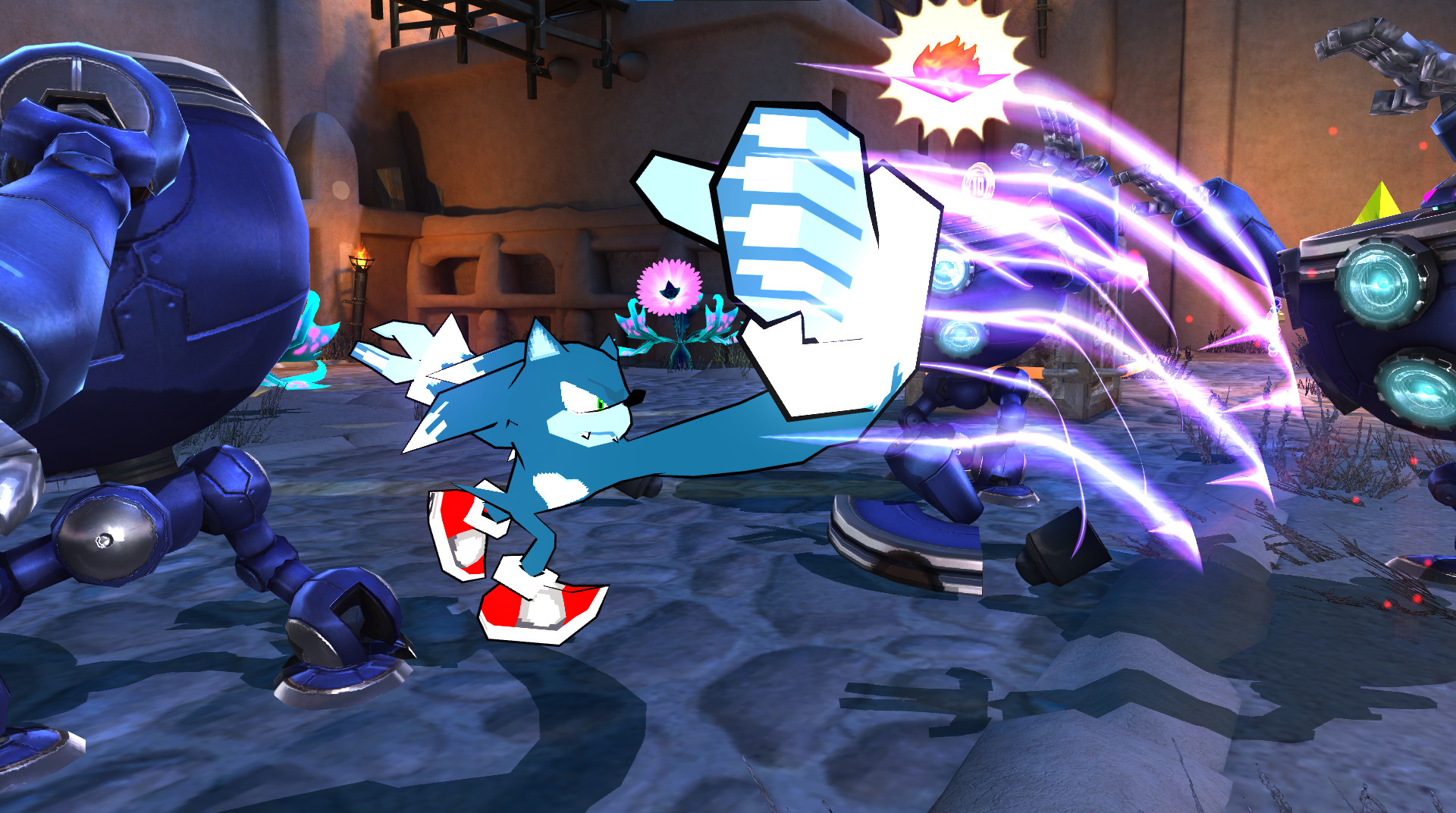 Shark's Werehog Rush Model Mod for Unleashed Recompiled | UR Mods