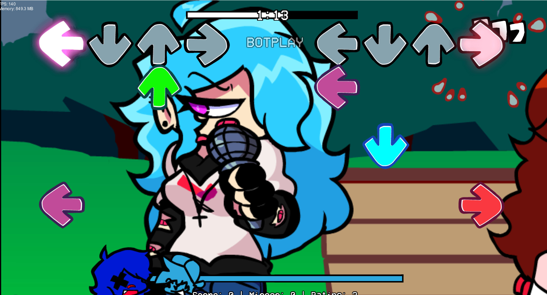 NuSky (Kweozy Styled) + Chromatic Mod for Friday Night Funkin' | FNF Mods