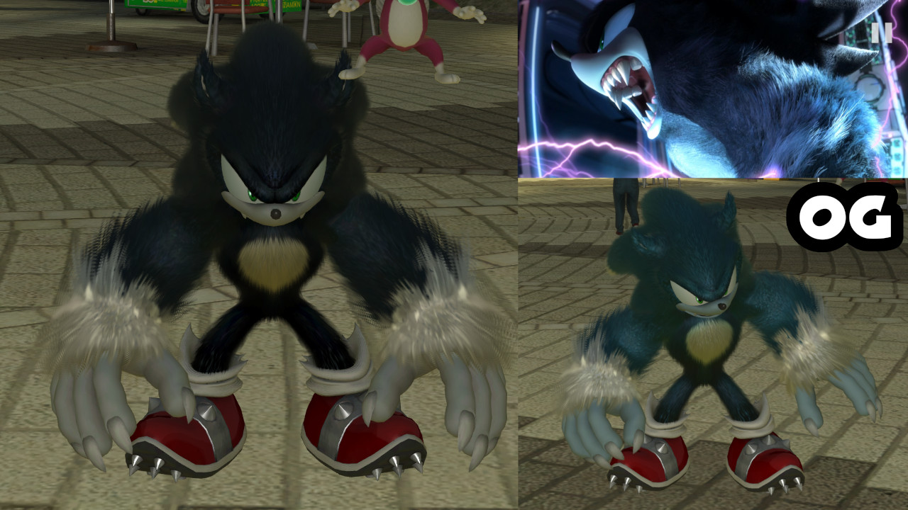 Mystranger's Werehog + Effects Mod for Unleashed Recompiled | UR Mods