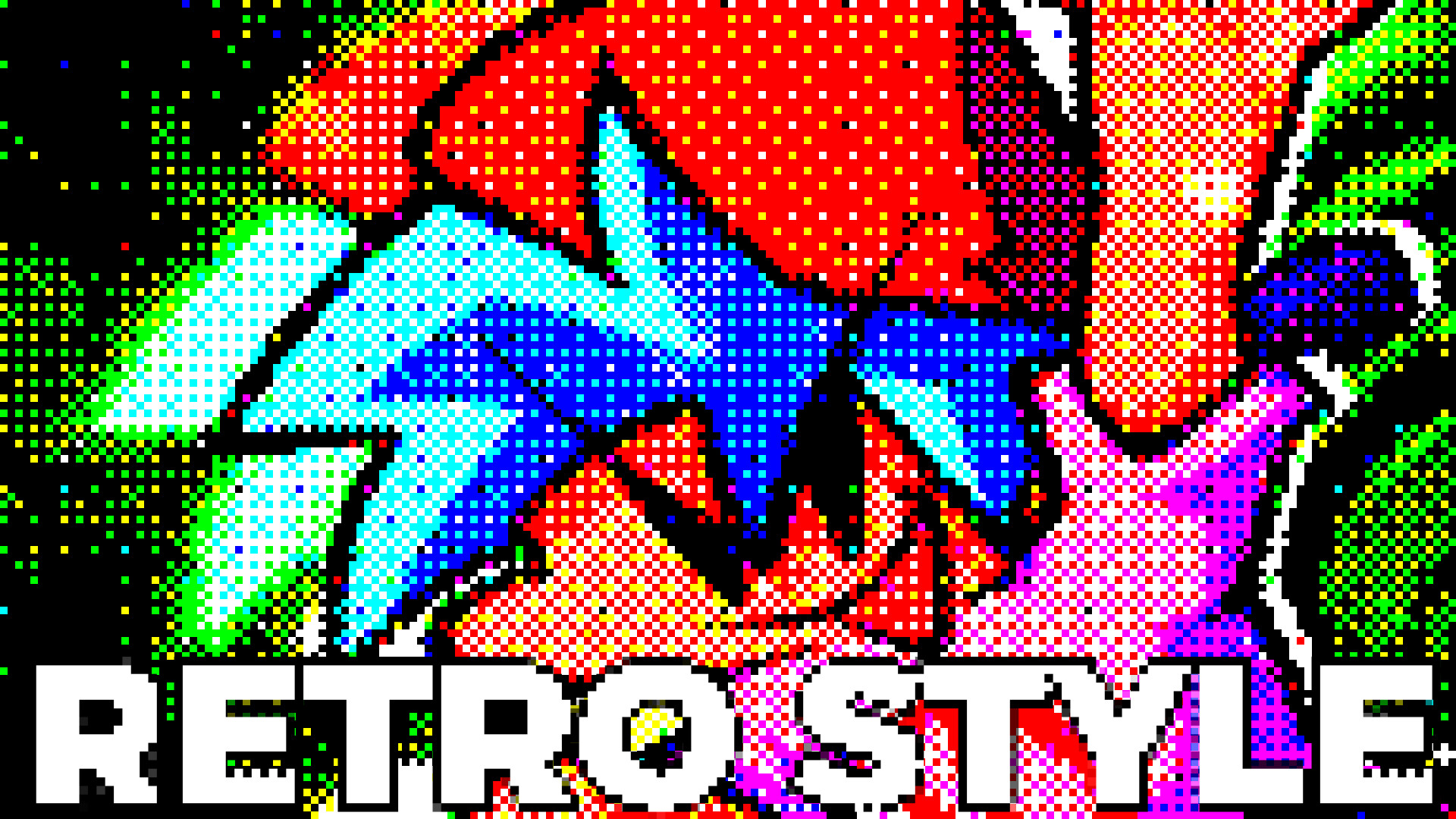 FNF Skin Retro Style Mod for Friday Night Funkin' | FNF Mods