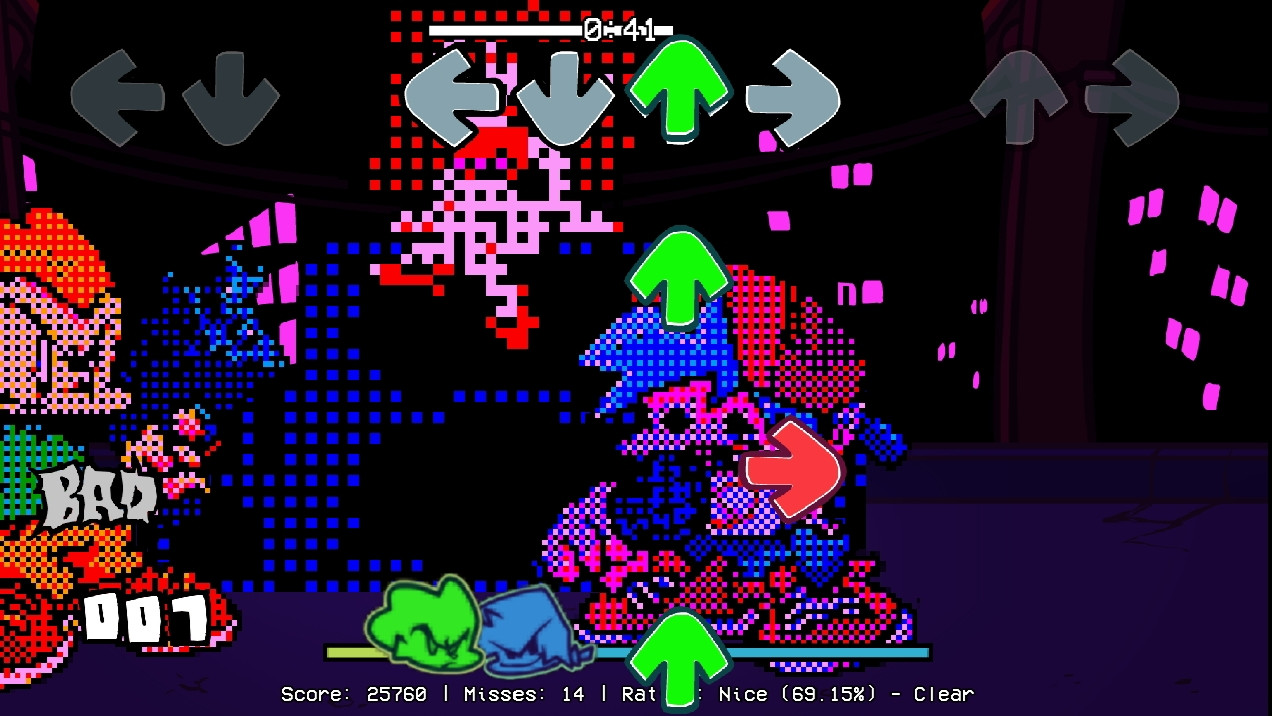 FNF Skin Retro Style Mod for Friday Night Funkin' | FNF Mods