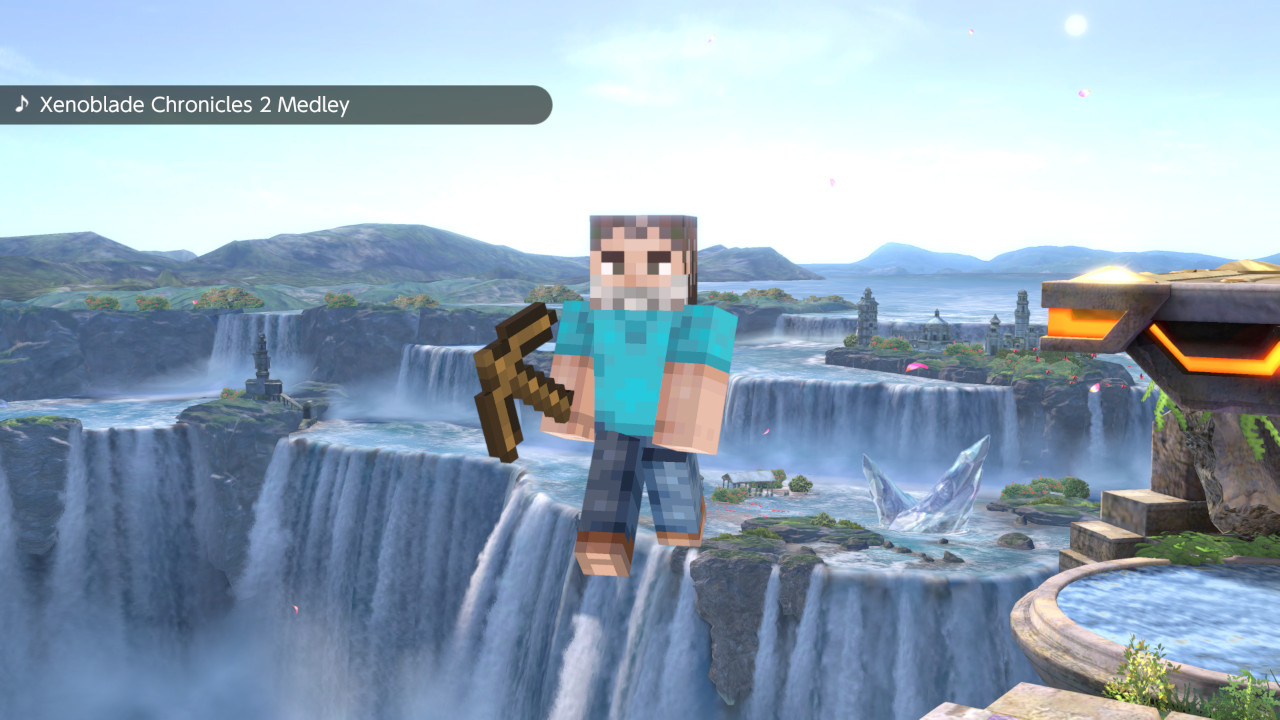 Steve from Movie over Steve (c00) Mod for Super Smash Bros. Ultimate ...