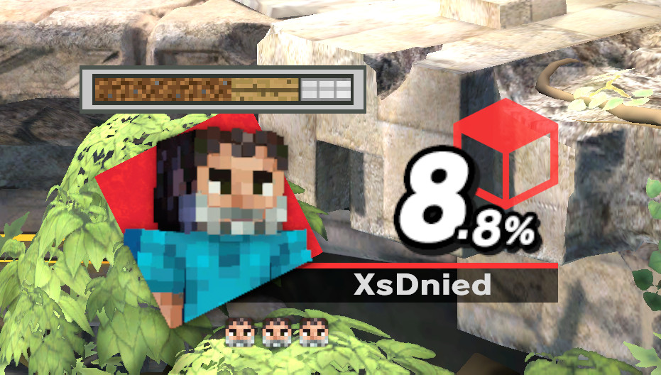 Steve from Movie over Steve (c00) Mod for Super Smash Bros. Ultimate ...