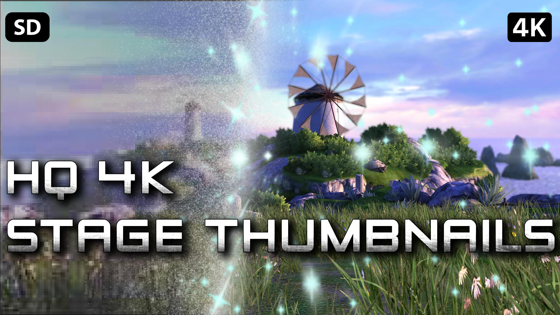 HQ 4K Stage Thumbnails Mod for Unleashed Recompiled | UR Mods