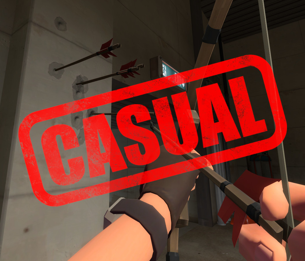 Team Colored Huntsman Bow N' Arrow Mod for Team Fortress 2 | TF2 Mods