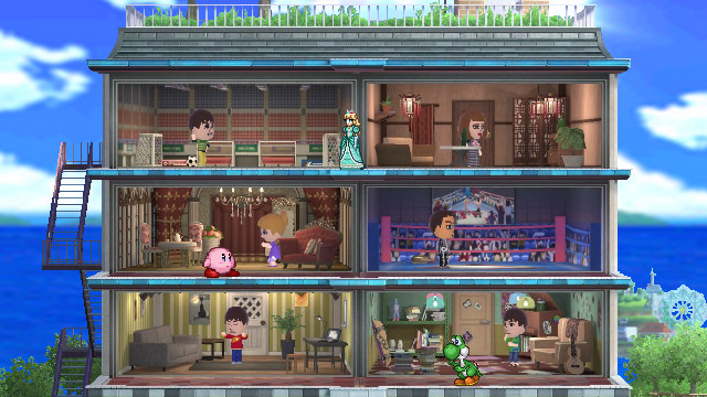 Tomodachi Life Stage (Over Silphco) Mod for Super Smash Flash 2 | SSF2 Mods