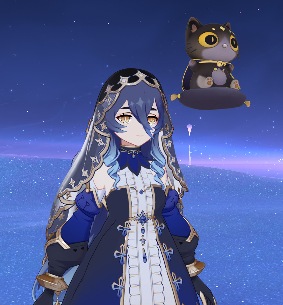 Feline Fortune over Sorush and Octobaby! Mod for Genshin Impact | GI Mods