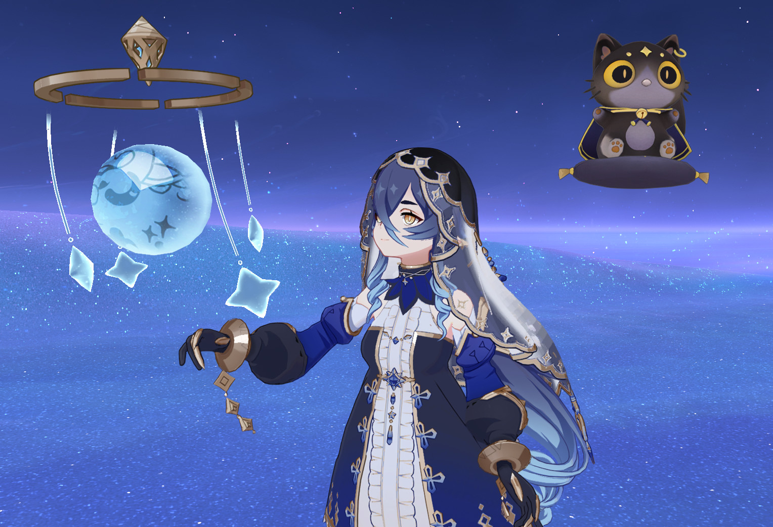 Feline Fortune over Sorush and Octobaby! Mod for Genshin Impact | GI Mods