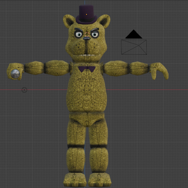 Dr. Creepypasta Freddy Fazbear Model Mod for Blender Engine | Blender Mods