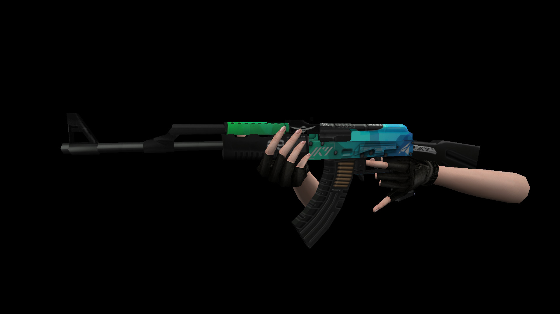 DEFAULT AK-47|Ice Coaled Female Hands Mod for Counter-Strike 1.6 | CS1 ...