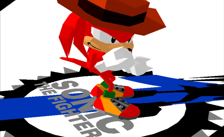 OVA Knuckles in Sonic the Fighters Mod for Sonic The Fighters | STF Mods