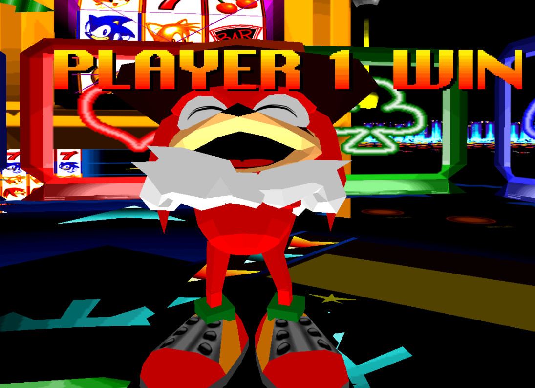 OVA Knuckles in Sonic the Fighters Mod for Sonic The Fighters | STF Mods
