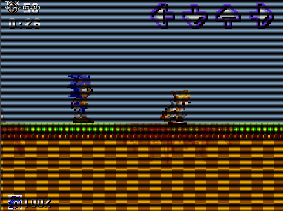 Vs Sonic.EXE Nostalgia : Sunshine.exe demo Mod for Friday Night Funkin' | FNF Mods