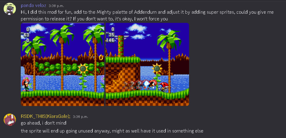 Mighty from Sonic Mania Addendum (miracle palette) Mod for Sonic Mania ...
