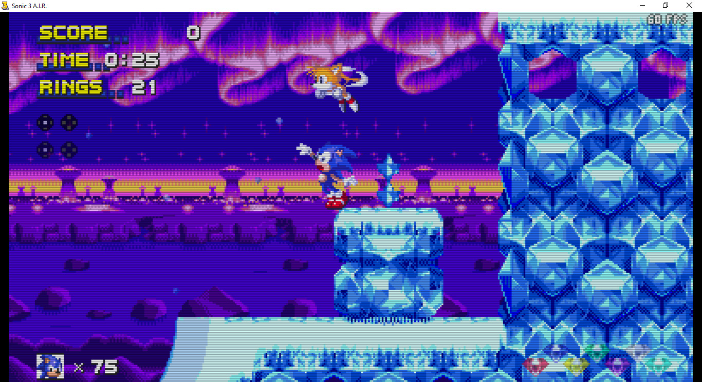 Planet Freon BG over ICZ2 BG Mod for Sonic 3 A.I.R. | S3AIR Mods