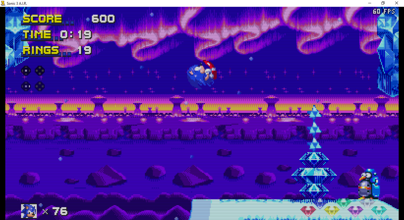 Planet Freon BG over ICZ2 BG Mod for Sonic 3 A.I.R. | S3AIR Mods