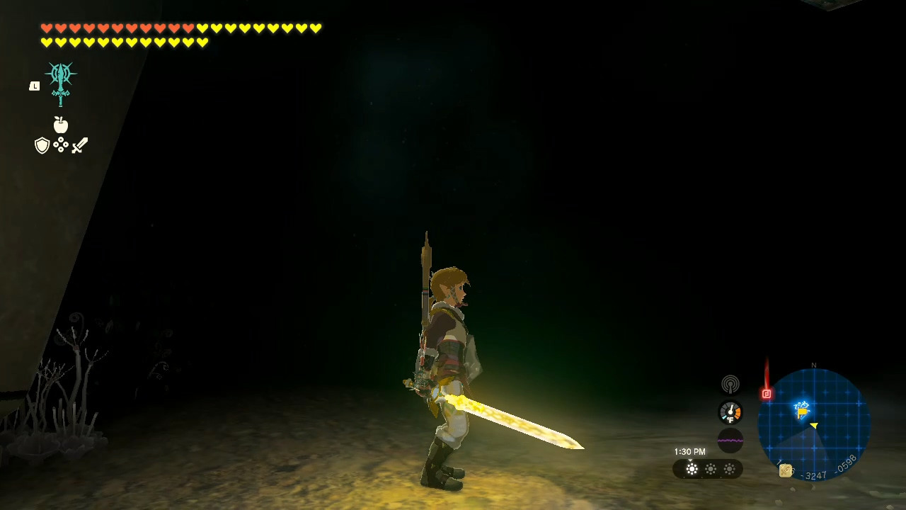 Celestial Master Sword with Golden Glow Mod for The Legend of Zelda ...