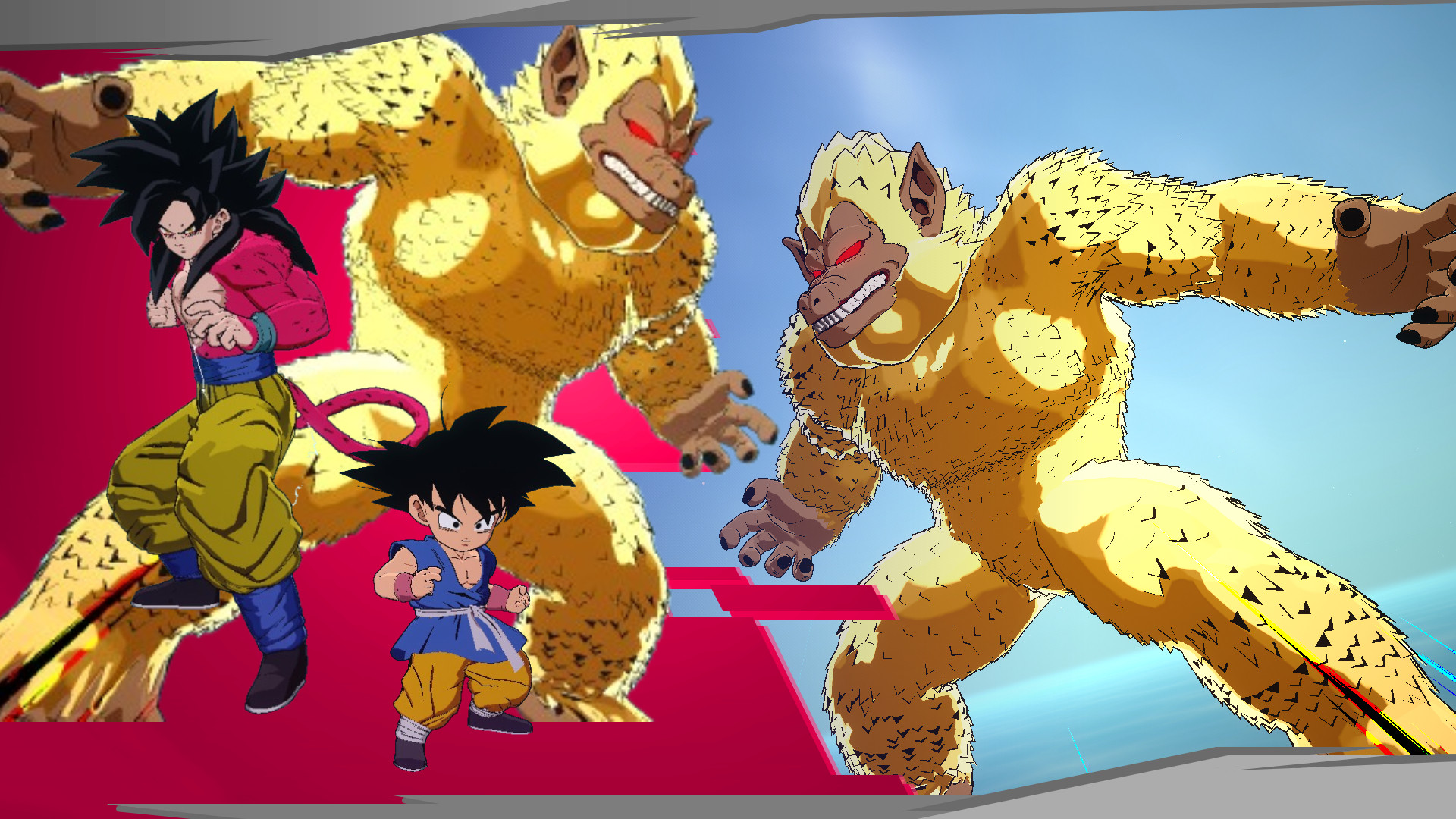 GT Goku to Oozaru to Ssj4 Mod for Dragon Ball: Sparking! ZERO | DBSZ Mods