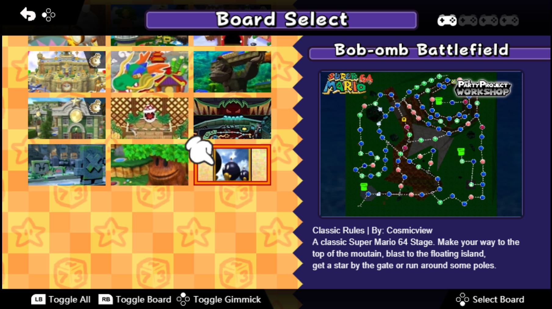 Bob-omb Battlefield Mod for Party Project | PProject Mods