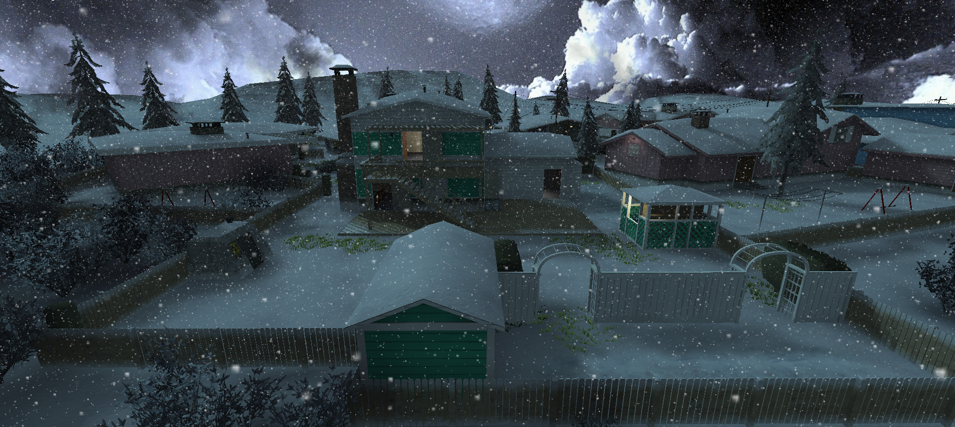 mp_nuked_snow Mod for Call of Duty 2 | CoD2 Mods