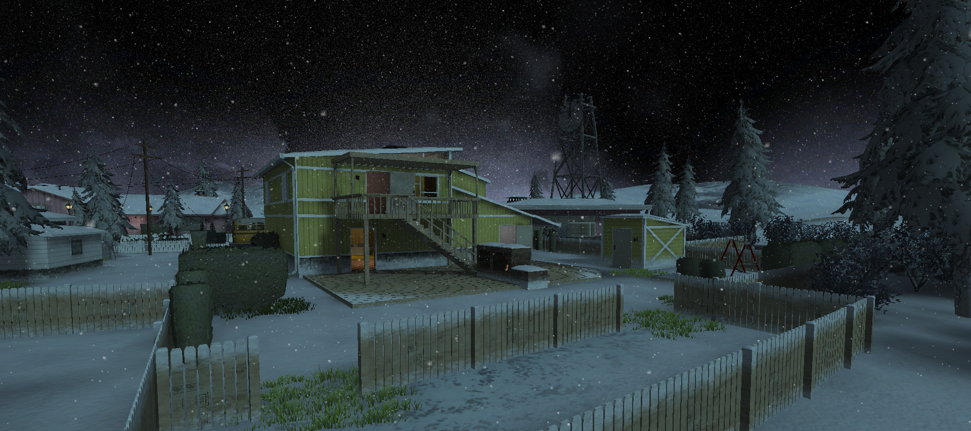 mp_nuked_snow Mod for Call of Duty 2 | CoD2 Mods