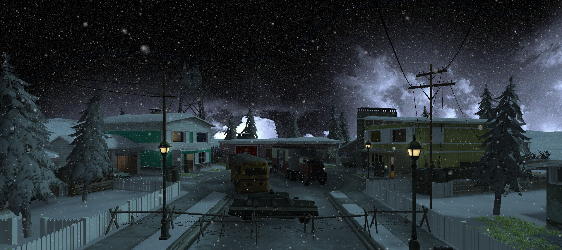 mp_nuked_snow Mod for Call of Duty 2 | CoD2 Mods