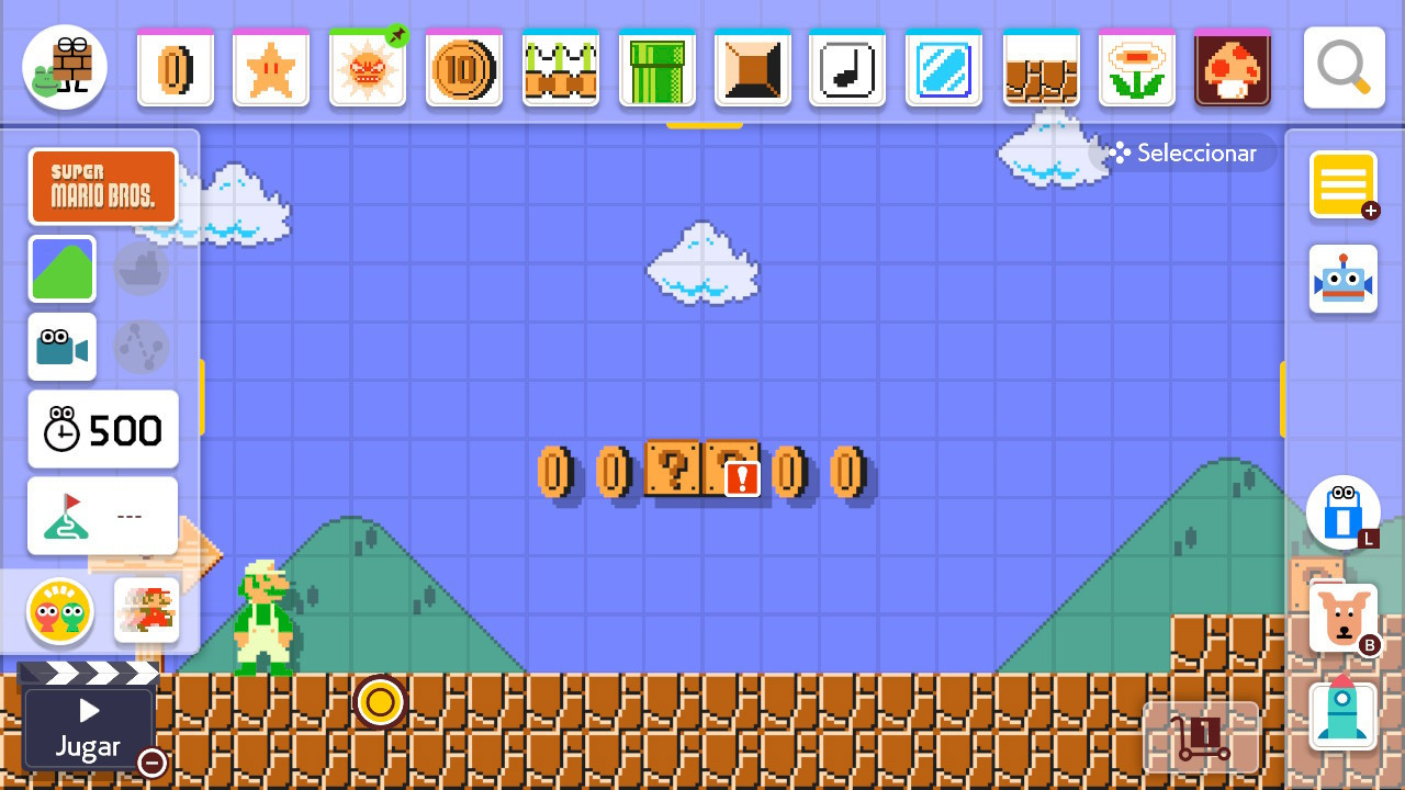 Better SMB1 Luigi Mod for Super Mario Maker 2 | SMM2 Mods
