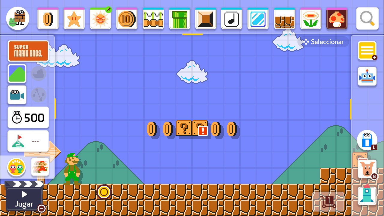 Better SMB1 Luigi Mod for Super Mario Maker 2 | SMM2 Mods