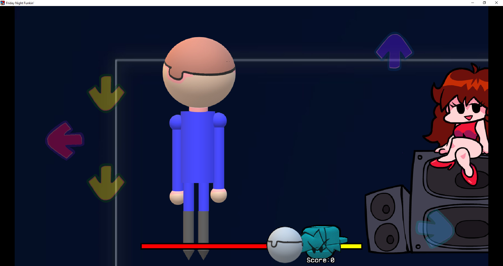 RECOVERED_PROJECT Resprite Mod for Friday Night Funkin' | FNF Mods