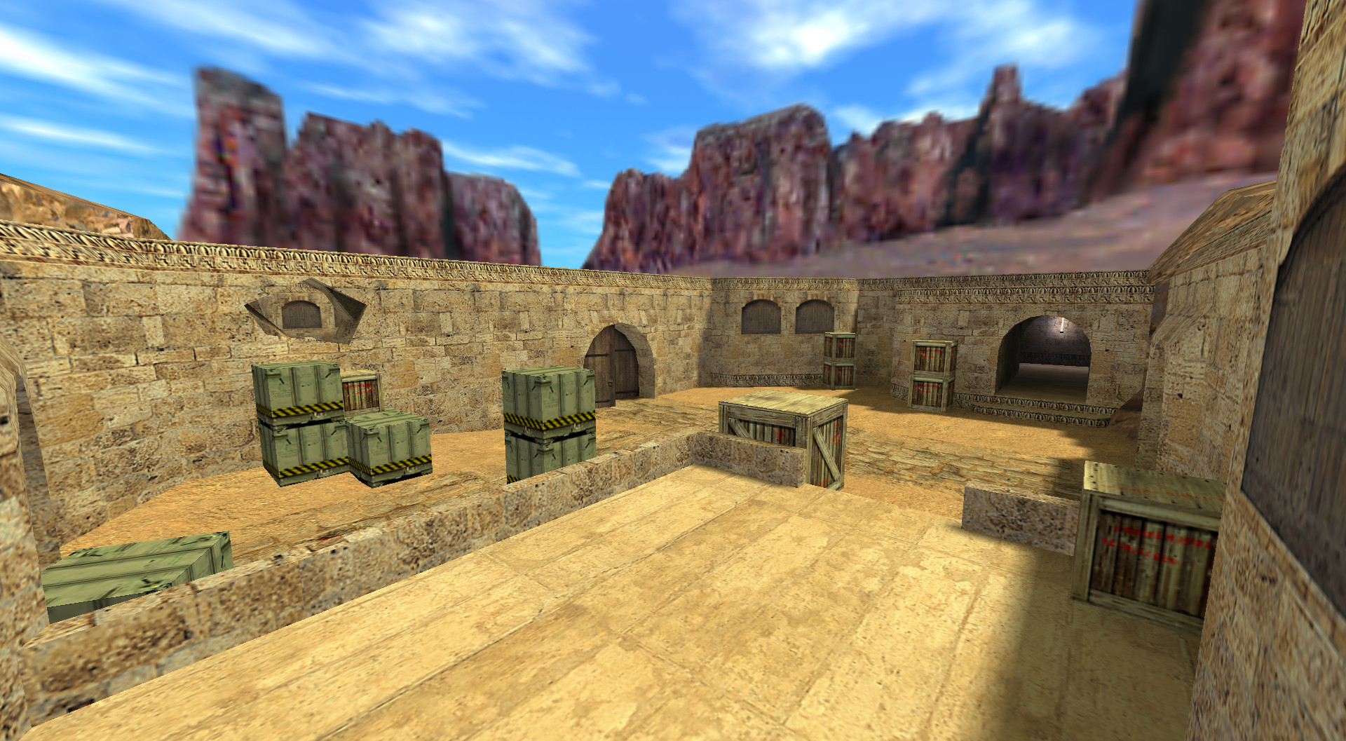 Dust2 Texture from CSBeta Mod for Counter-Strike 1.6 | CS1.6 Mods