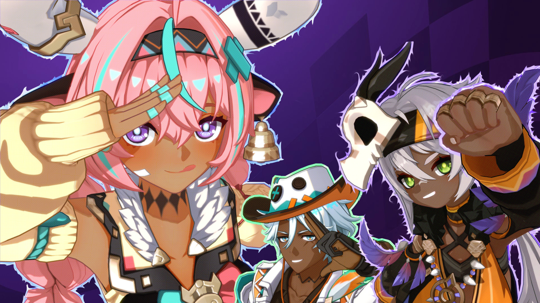 Darker Natlan Cast Mod for Genshin Impact | GI Mods