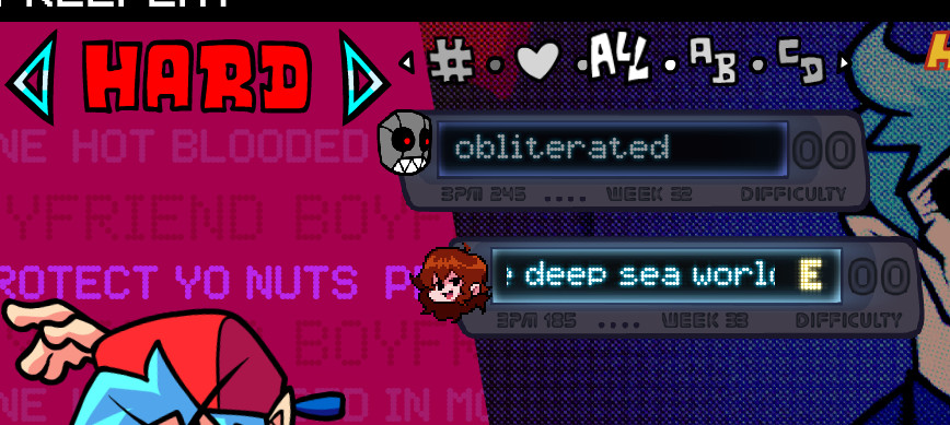 Sink to the Deep Sea World Remake Chart [P-Slice] Mod for Friday Night ...