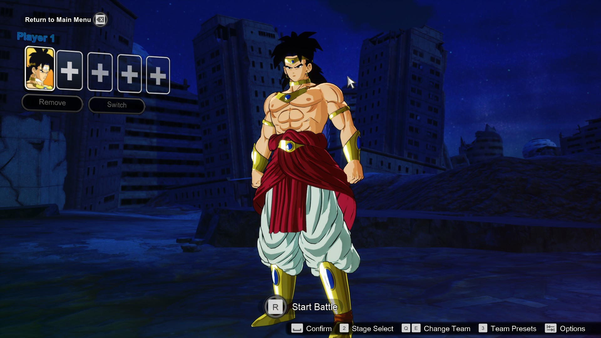 DBZ Broly Accurate Colors (DBColorZ) Mod for Dragon Ball: Sparking ...