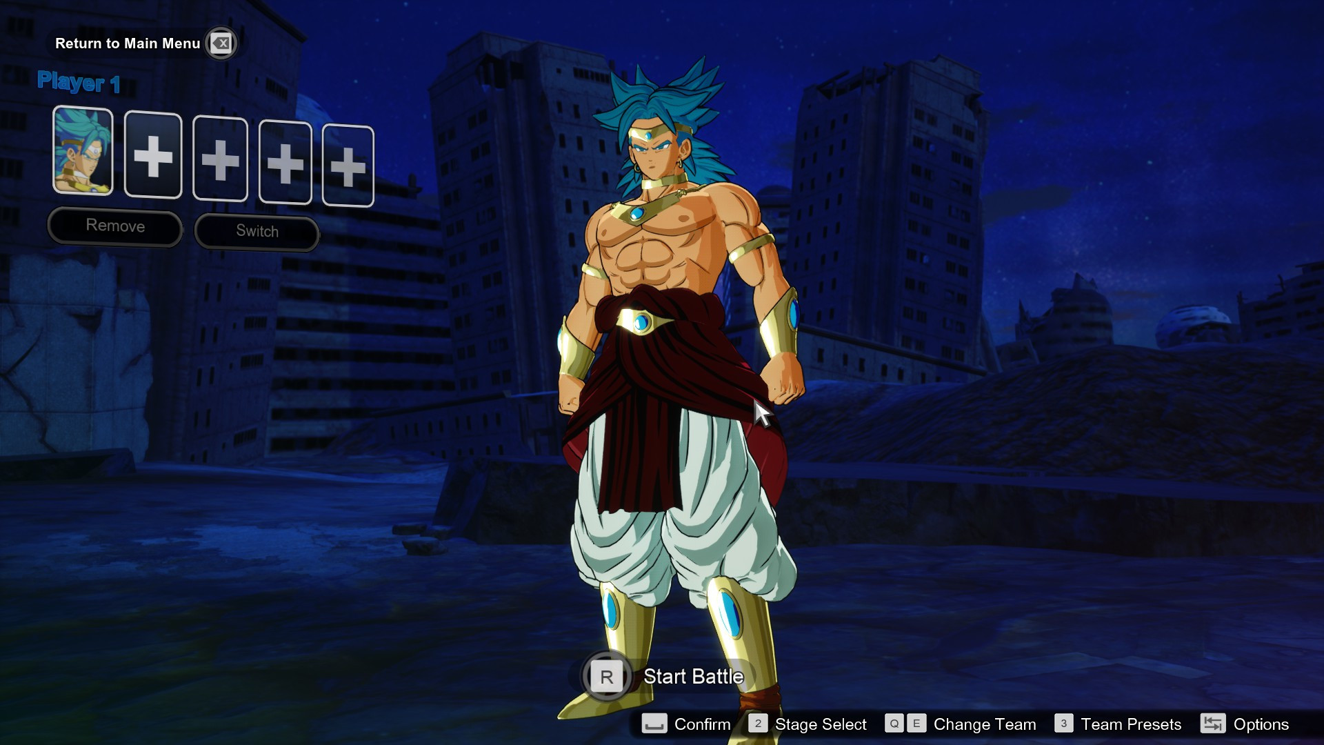 DBZ Broly Accurate Colors (DBColorZ) Mod for Dragon Ball: Sparking ...
