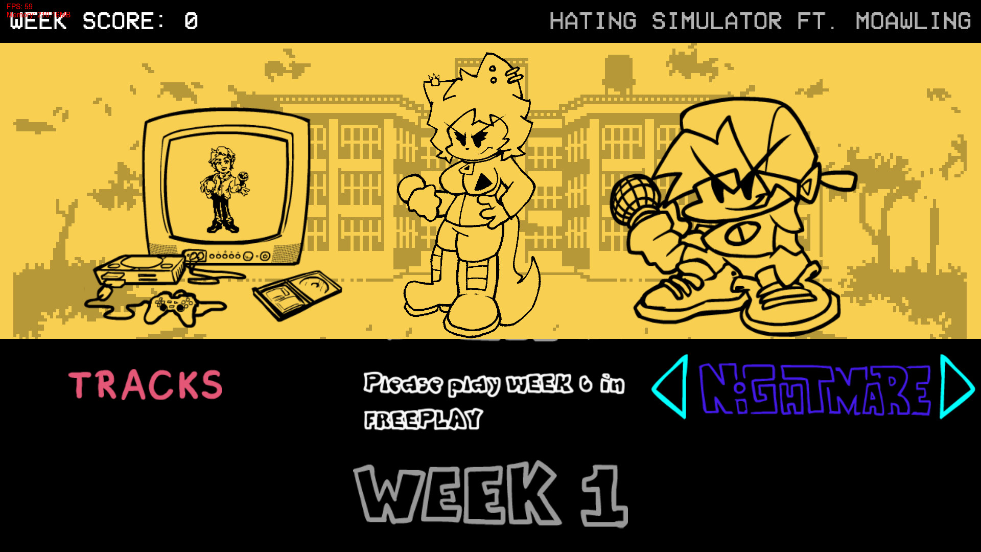 Playable Asher! Mod for Friday Night Funkin' | FNF Mods