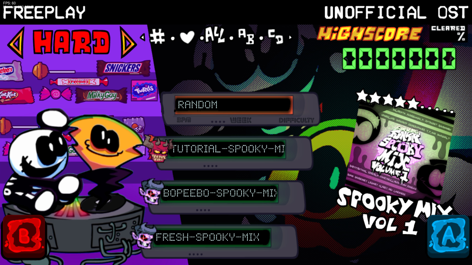 FNF FreeUp 3 (modpack) Mod for Friday Night Funkin' | FNF Mods