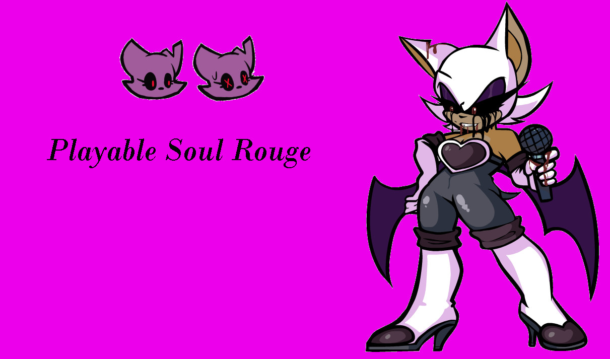 [SENSITIVE CONTENT] Playable Soul Rouge Mod for Friday Night Funkin ...