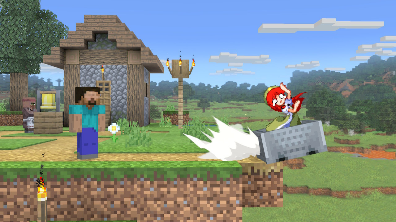 Hong Meiling Moveset (Touhou Hisoutensoku) Mod for Super Smash Bros ...