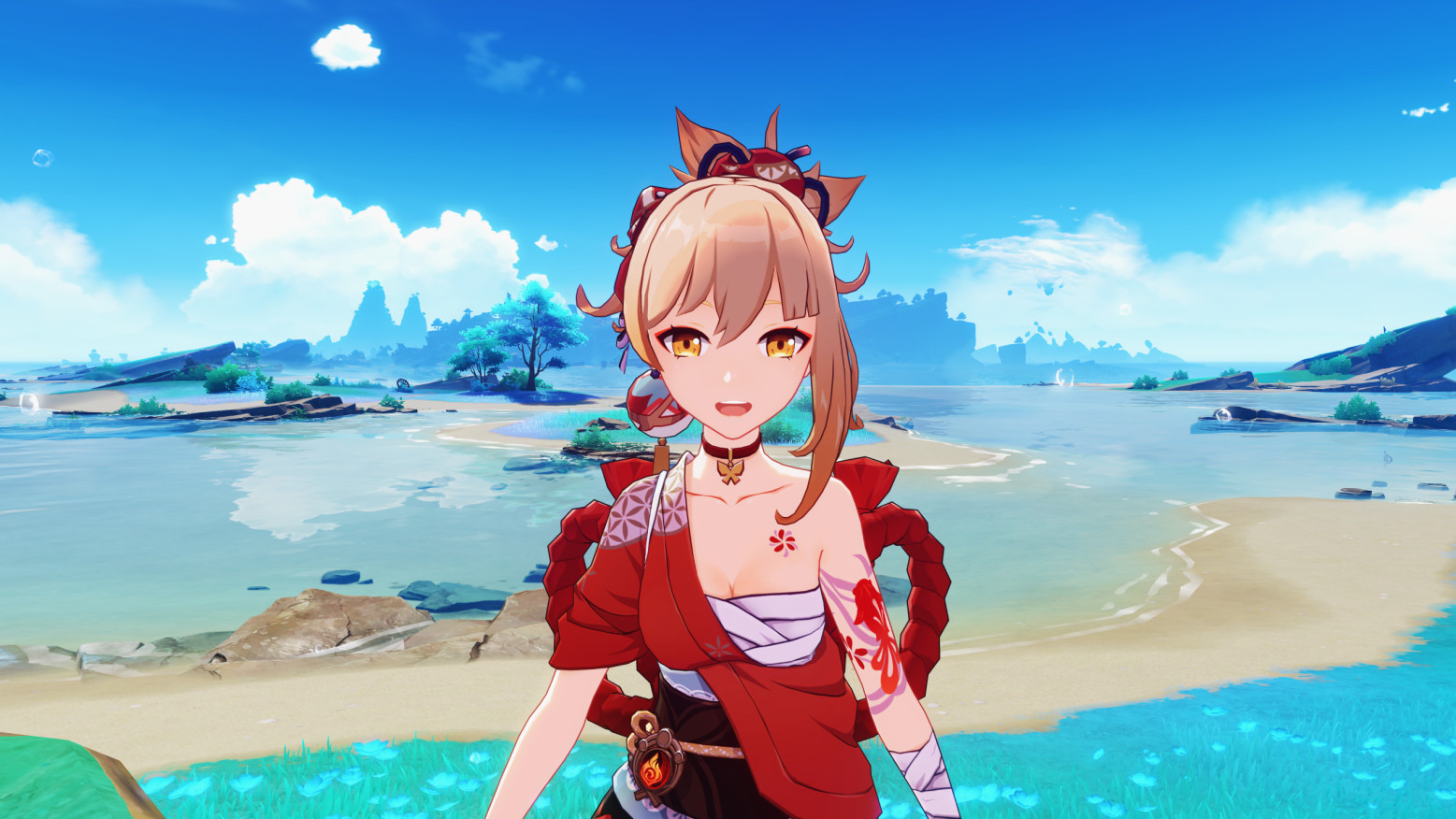 Yoimiya Facial Expressions Mod for Genshin Impact | GI Mods