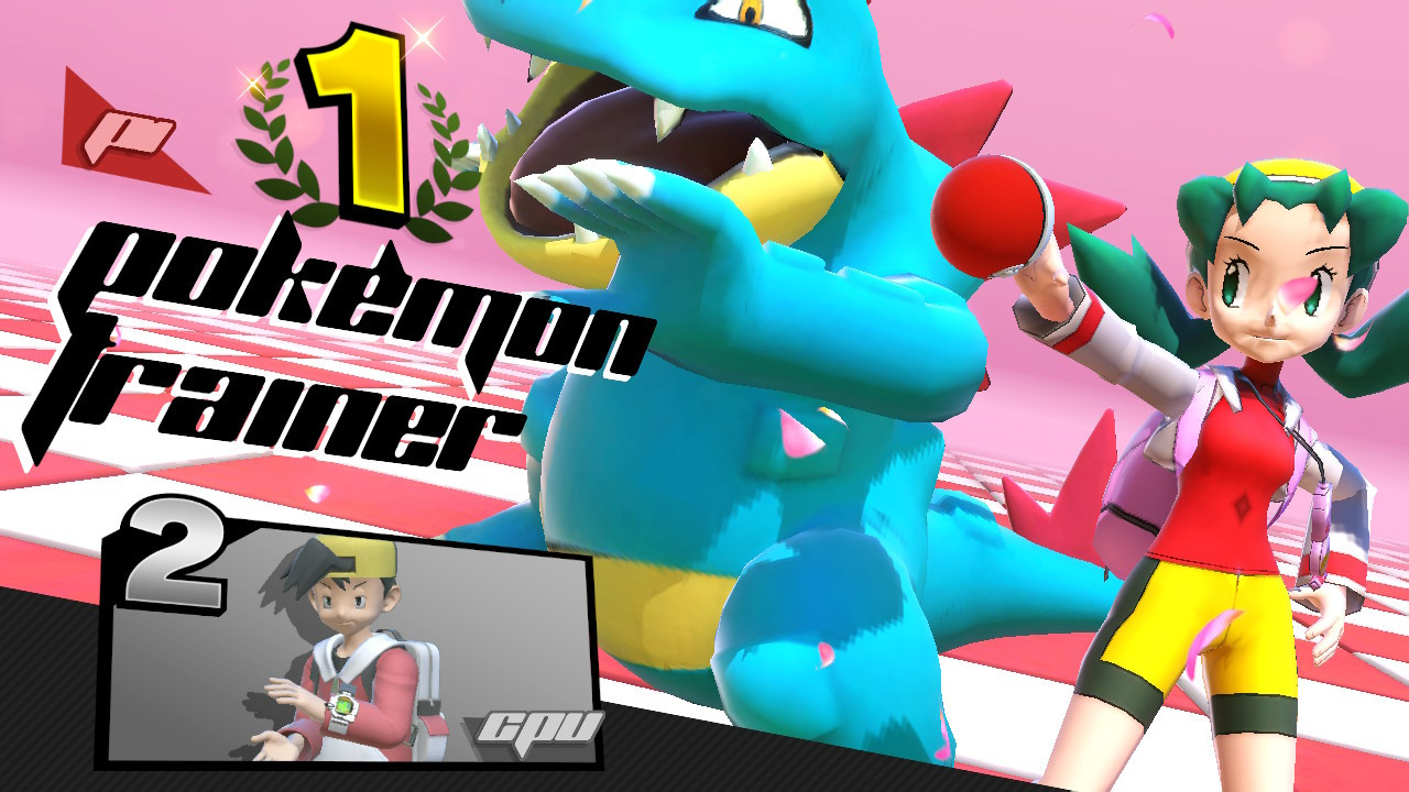 Lyra & Kris over Pokemon Trainer Mod for Super Smash Bros. Ultimate ...