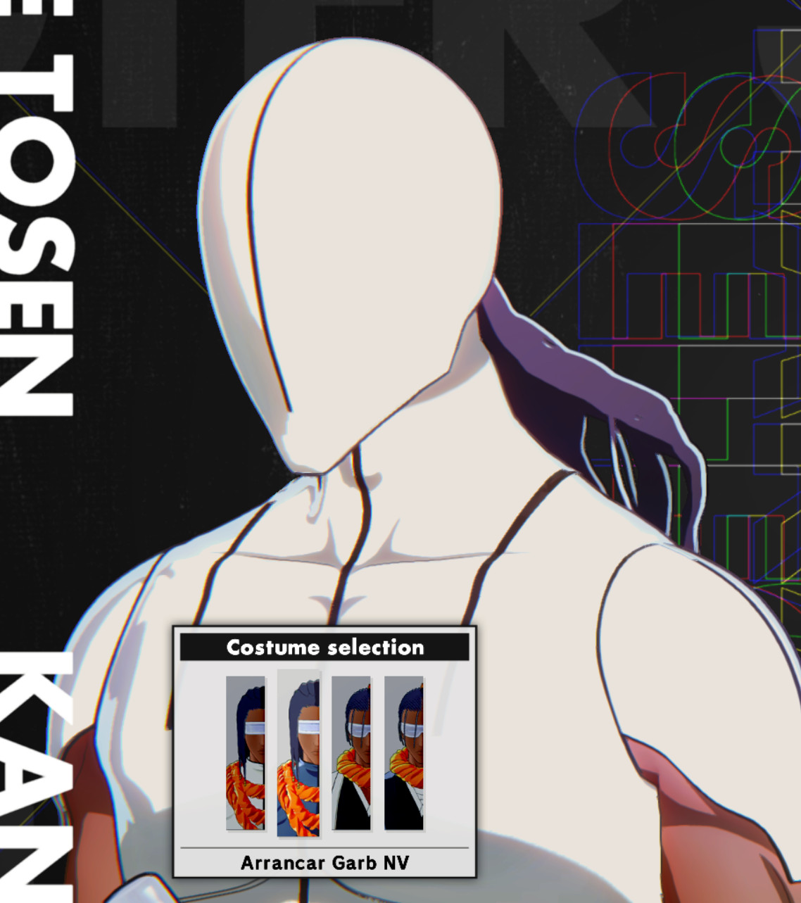 Kaname Tosen - Masked Mod for Bleach: Rebirth of Souls | Bleach RS Mods