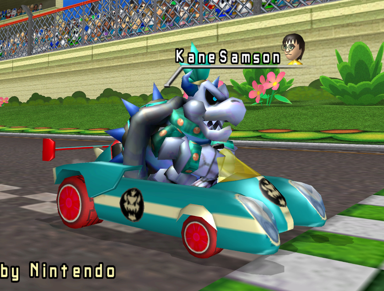 Diamond Ice Blue Dry Bowser (Alpha) Mod for Mario Kart Wii | MKWii Mods