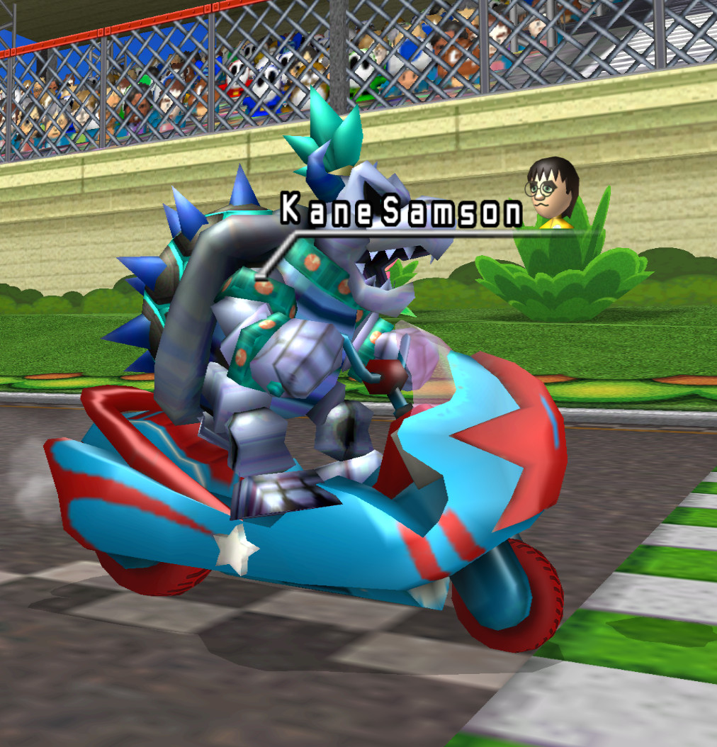 Diamond Ice Blue Dry Bowser (Alpha) Mod for Mario Kart Wii | MKWii Mods