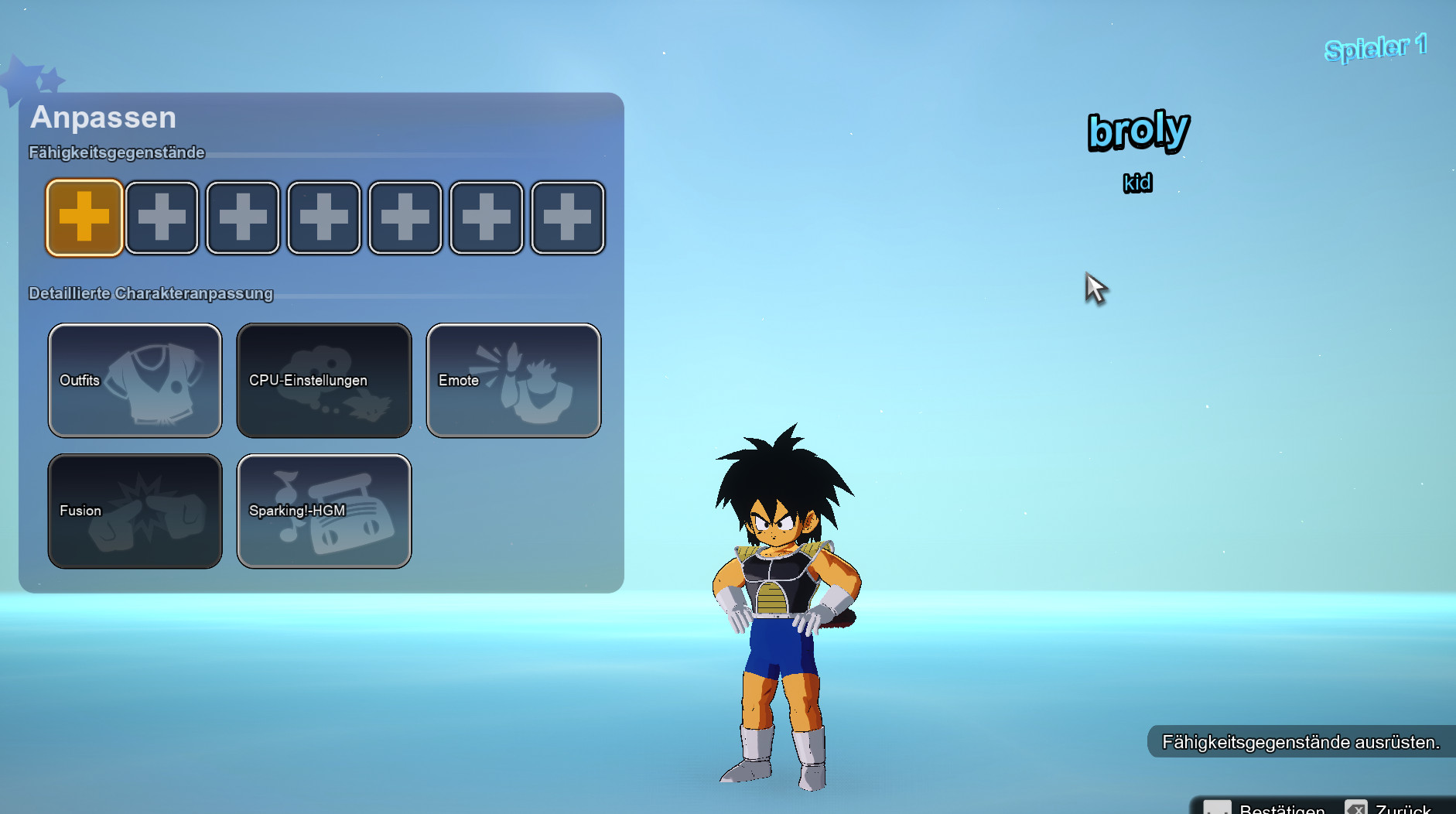 Kid Broly (work in Progress) Mod for Dragon Ball: Sparking! ZERO | DBSZ Mods